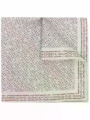 Brunello Cucinelli All-over Graphic-print Scarf