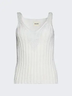 Khaite Val Top Glaze - Ivory