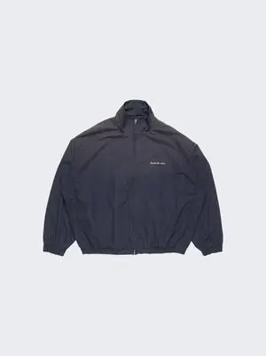 Acne Studios Washed Logo Jacket - Blue