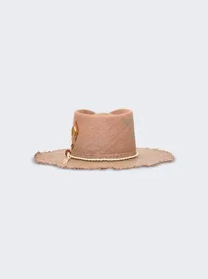 Nick Fouquet Tri-sonata Straw Hat - Tan