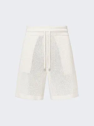 Amiri Crochet Mesh Shorts