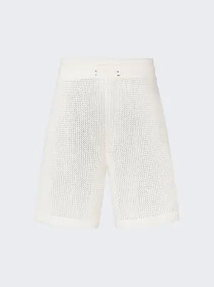 Amiri Crochet Mesh Shorts