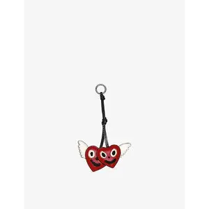 Zadig&Voltaire Love Cherry Leather Keyring