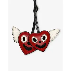 Zadig&Voltaire Love Cherry Leather Keyring
