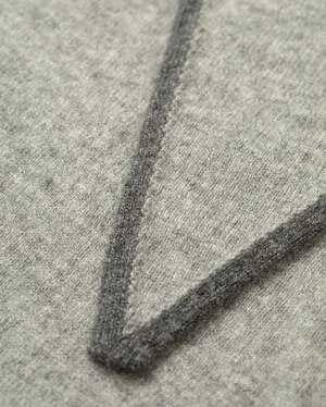 Johnstons Of Elgin Ethel Cashmere Diamond Scarf - Grey