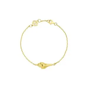 ZOË & MORGAN Zoe And Morgan Kailani Vermeil Bracelet With Shell Pendant - Gold