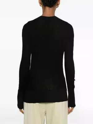 JOSEPH Ribbed Knit V-neck Top