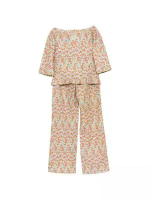 Versace Embroidered Trousers Set
