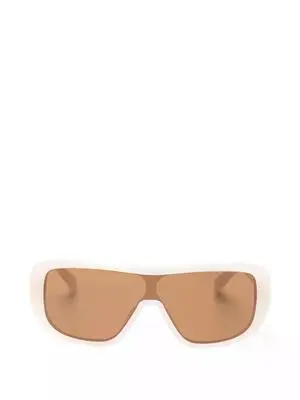 Jacquemus Geometric Frame Sunglasses - Neutrals