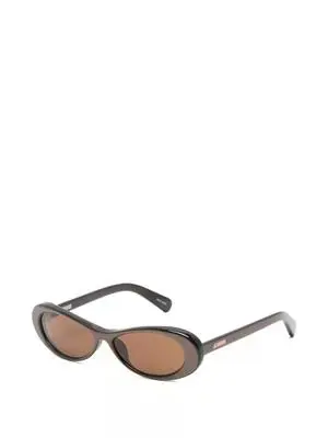 Jacquemus Oval Frame Sunglasses