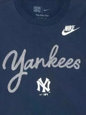 Nike X Mlb New York Yankees Logo-print T-shirt
