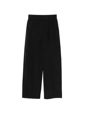 Peserico Black Wash Pants For Women