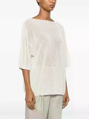 Antonelli Firenze Magnolia Crew Neck Knitted Top
