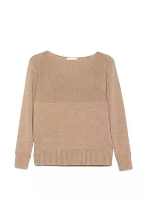 ZANONE Boat-neck Ribbed-trim Sweater