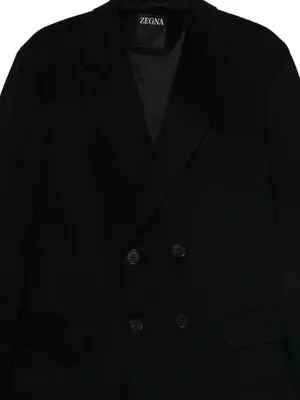 Zegna Double-breasted Coat