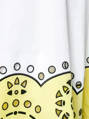 Emilio Pucci Broderie Anglaise Scalloped Blouse