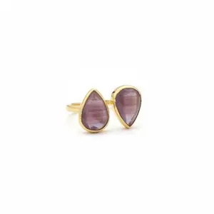 LA PLUIE JEWELLERY Liora Ring - Purple
