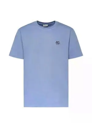 Etro Pegaso-embroidered Graphic-print T-shirt