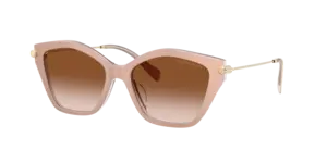 Michael Kors Cat Eye Sunglasses - Light Brown Gradient