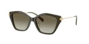 Michael Kors Cat Eye Sunglasses - Olive Gradient