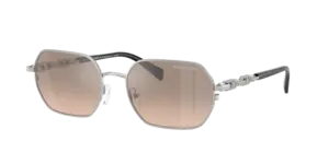 Michael Kors Saint Martin Sunglasses - Khaki Silver Gradient