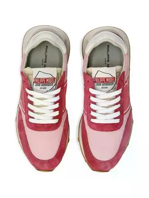 Philippe Model Striped Low Sneakers