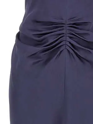 Victoria Beckham Isabella Long Satin Dress
