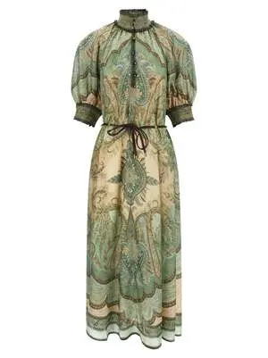 Zimmermann Billow Wanderlust Dress - Green