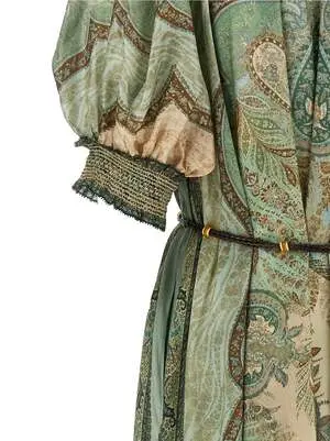 Zimmermann Billow Wanderlust Dress - Green
