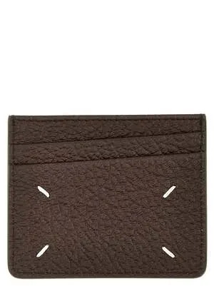 MAISON MARGIELA Slim Card Holder - Brown