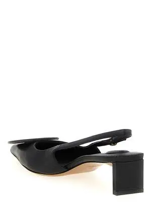 Jacquemus Duelo B' Slingbacks - Black