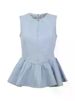 Baum Und Pferdgarten Peplum Sleeveless Top