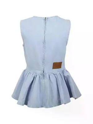 Baum Und Pferdgarten Peplum Sleeveless Top