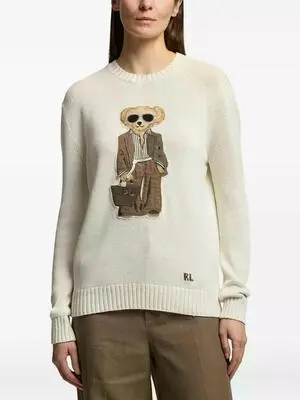 Ralph Lauren Polo Bear Silk Sweater