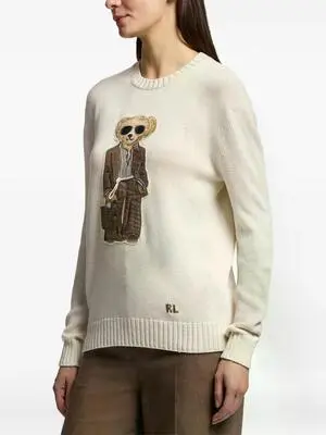Ralph Lauren Polo Bear Silk Sweater