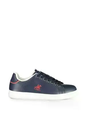 U.S. Grand Logo-embroidered Lace-up Sneakers - Blue