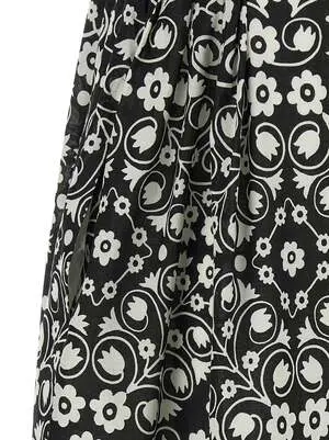 Max Mara Wkimoli' Capsule 'mediterranean Ease' Printed Cotton Voilé Dress