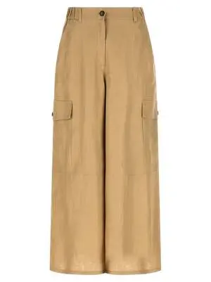 Max Mara Wikfinale Linen Cargo Pants