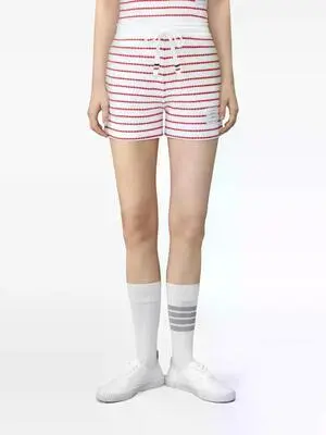 Thom Browne Honeycomb Texture Mini Shorts
