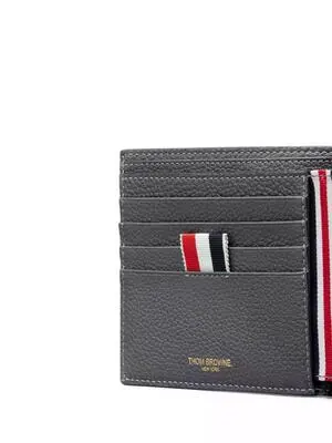 Thom Browne Pebble-grain Bifold Wallet