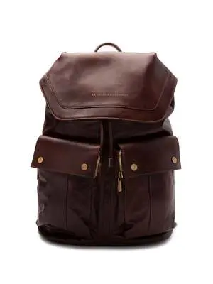 Brunello Cucinelli Calf Leather Backpack - Multicolor