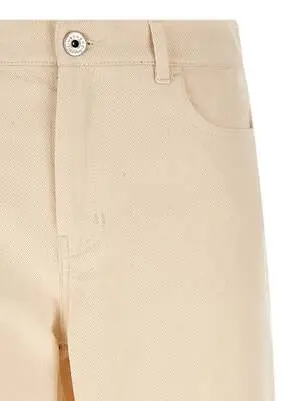 Max Mara Wkdgesto Cropped Wide-leg Cotton Bull Pants