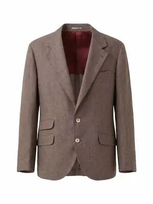 Brunello Cucinelli Linen Suit Jacket