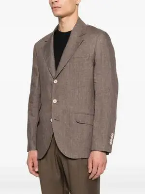 Brunello Cucinelli Linen Suit Jacket