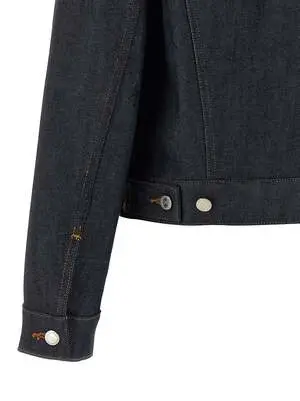 A.p.c. Dion' Japanese Raw Denim Jacket - Blue