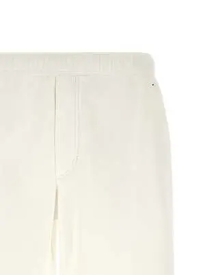 Brunello Cucinelli Interlock Cotton Bermuda Shorts With Embroidered Logo