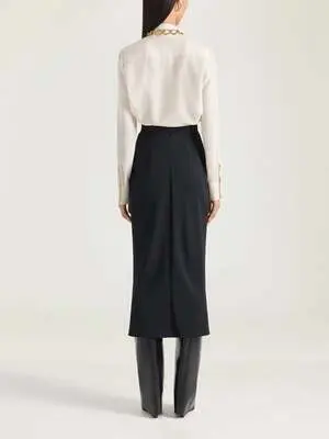 Givenchy Draped Midi Skirt - Multicolor