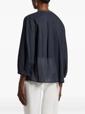 Peserico Cotton Pleated T-shirt