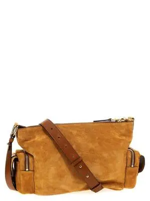 Chloé Suede Camera Bag Shoulder Bag - Brown