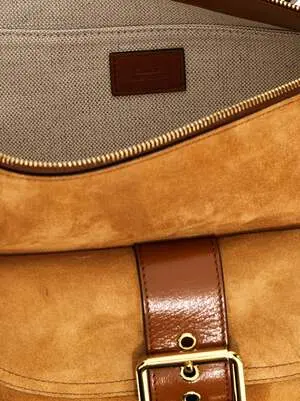 Chloé Suede Camera Bag Shoulder Bag - Brown